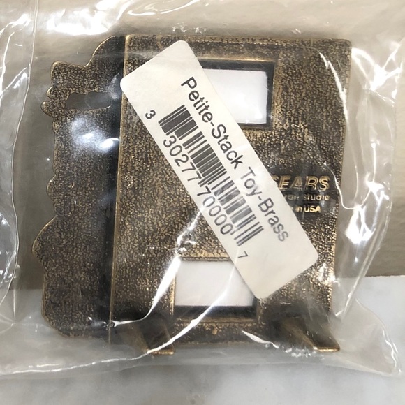 Sears | Accents | Vintage 98s Sears Portrait Studio Brass Stack Toy ...